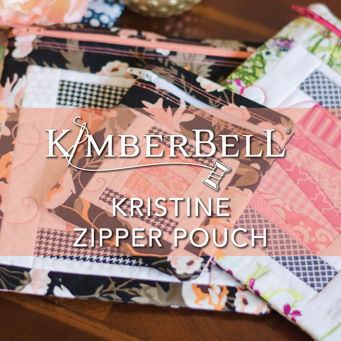 New Vault Release: The Kristine Zipper Pouch – Kimberbell