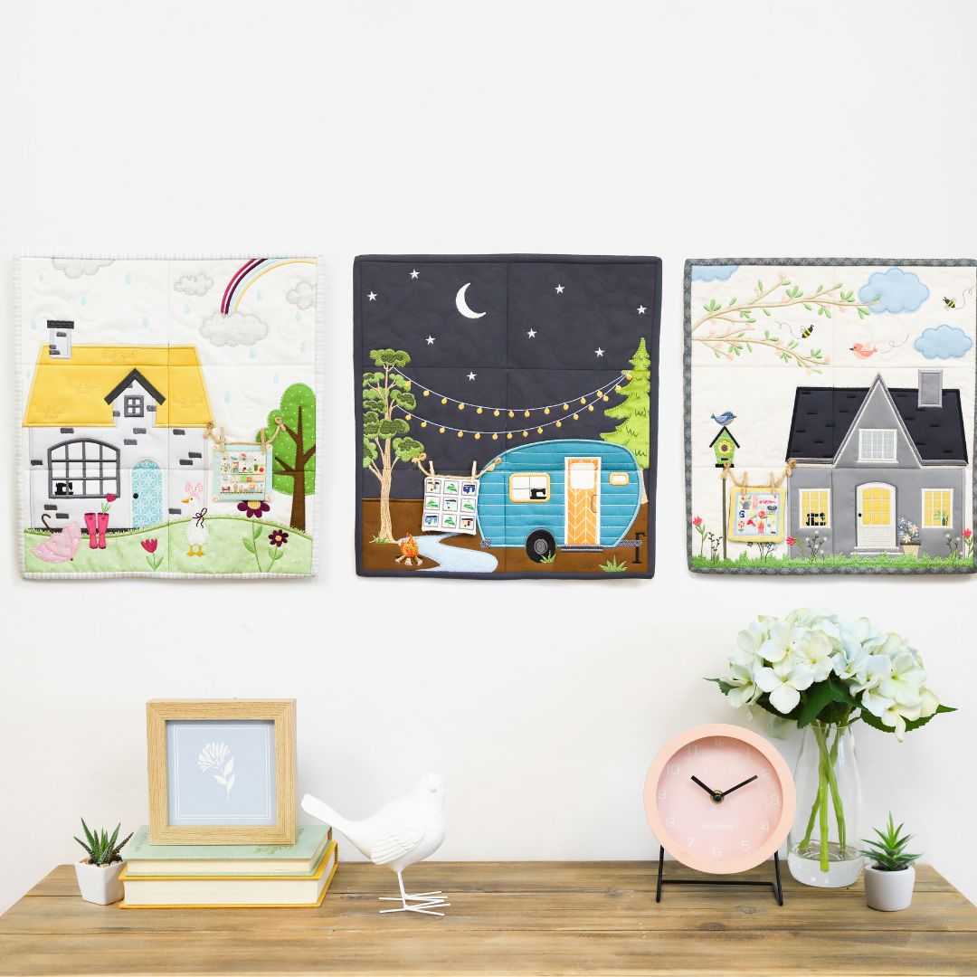 Home Sewn, Vol. 1: Tiling Scenes – Kimberbell