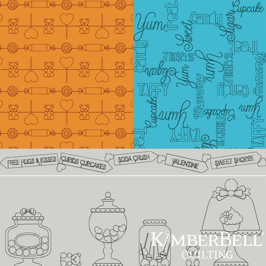 Sweetheart Street Quilting Bundle - Background Quilting – Kimberbell