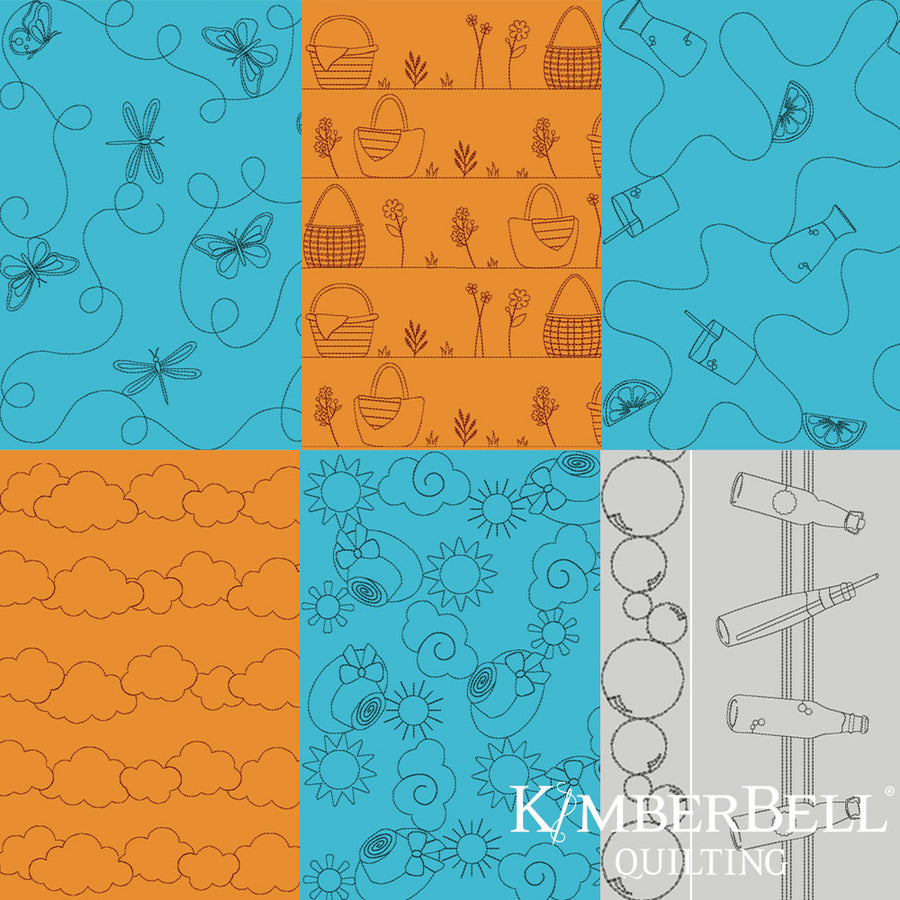 Background Quilting for Machine Embroidery | Kimberbell Designs