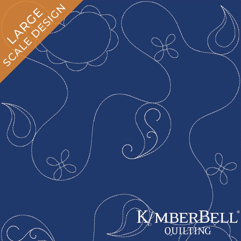 Paisley 2 - Background Quilting – Kimberbell