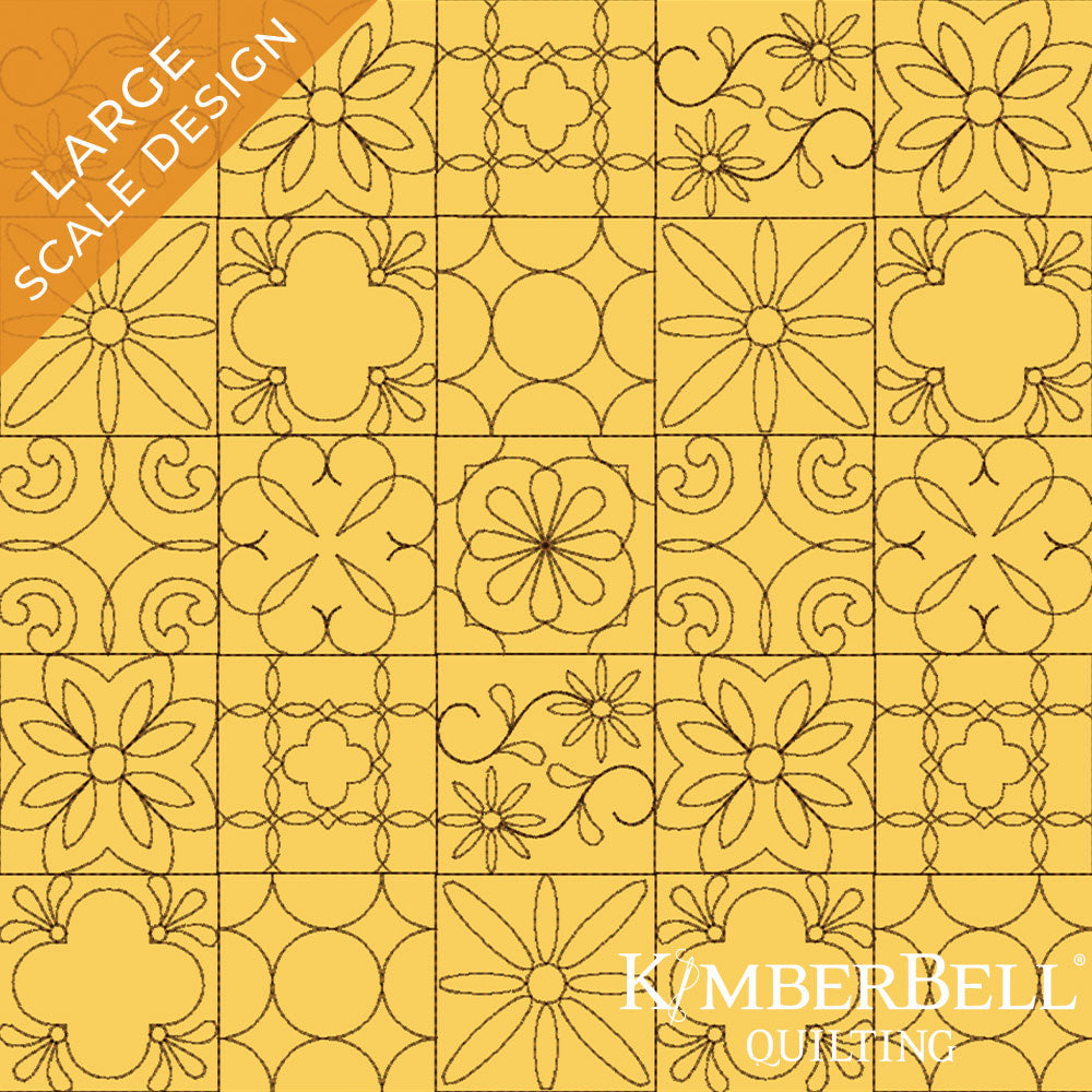 Tile 1 - Background Quilting – Kimberbell