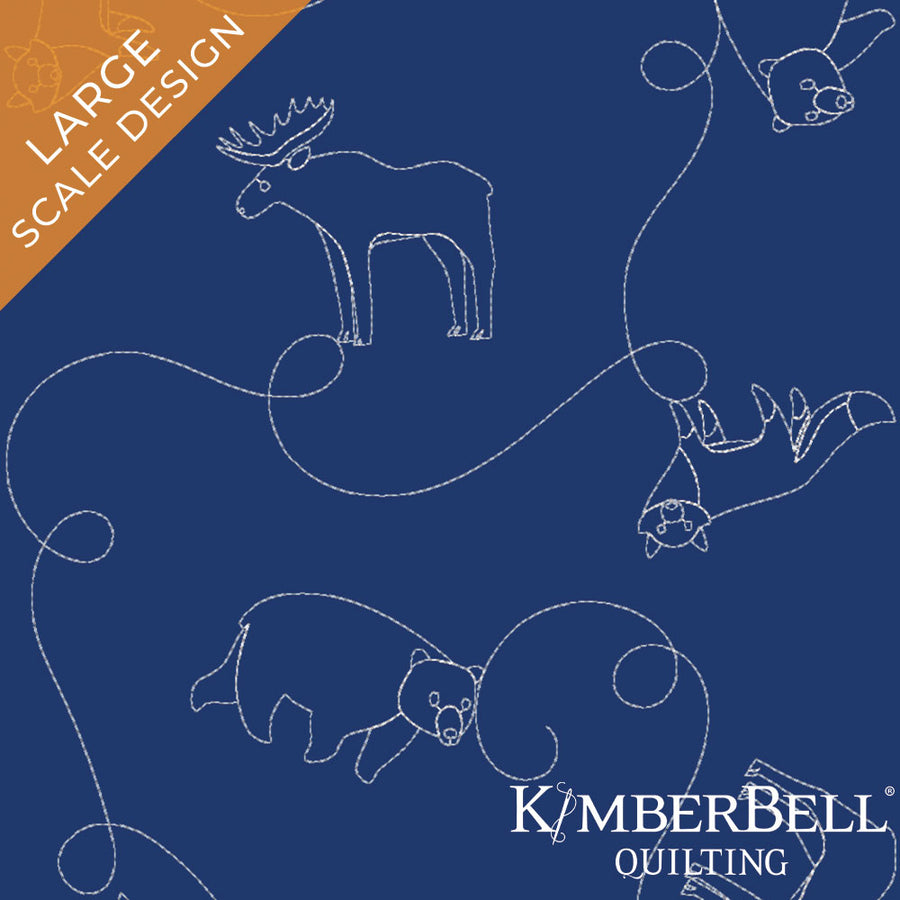 Background Quilting for Machine Embroidery | Kimberbell Designs