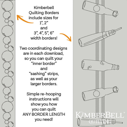 Background Quilting for Machine Embroidery | Kimberbell Designs