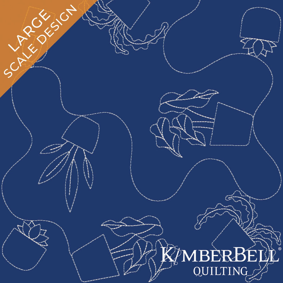 Background Quilting for Machine Embroidery | Kimberbell Designs