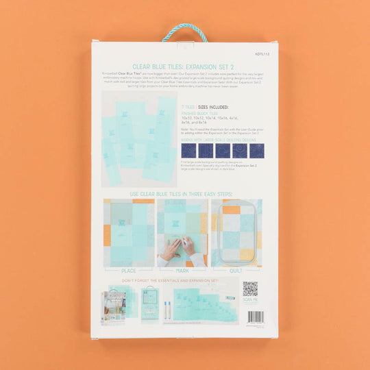 Clear Blue Tiles: Expansion Set 2 | Kimberbell