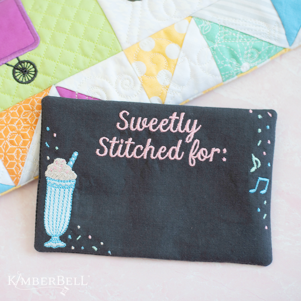 Two Scoops Quilt Label | Kimberbell