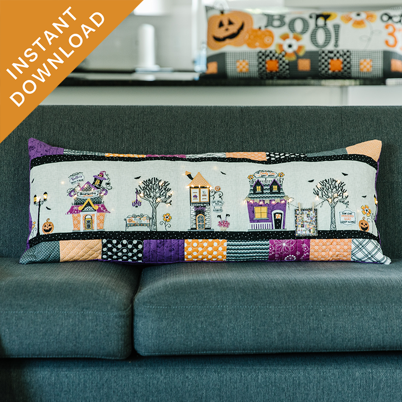 Kimberbell Bench Pillows | Machine Embroidery Pillow Patterns