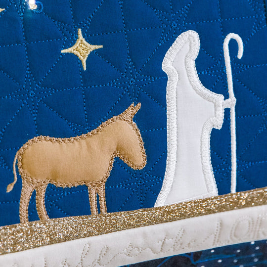 Nativity Bench Pillow Embellishment Kit | Kimberbell
