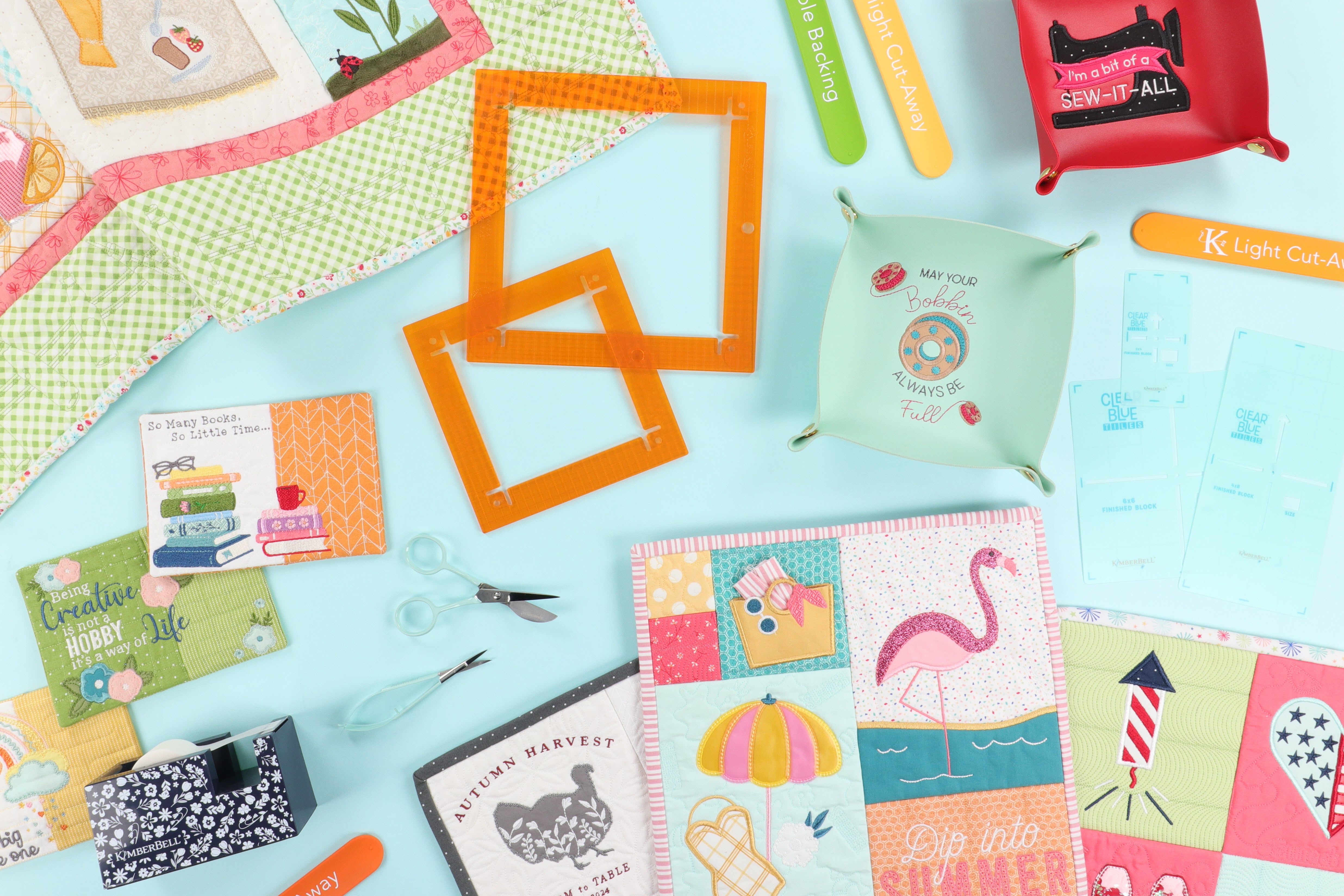 Machine Embroidery Thread Color Matching With Kimberbell's Conversion